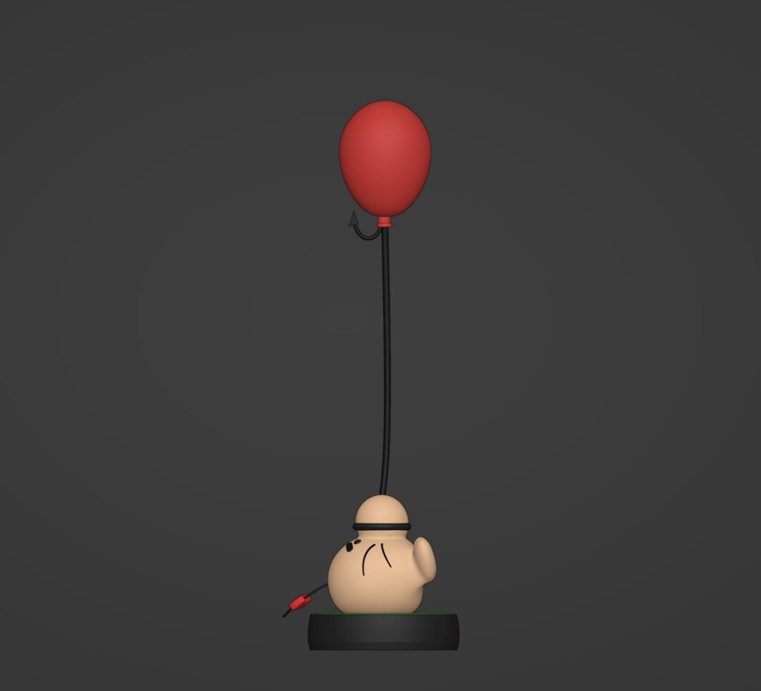 Earthbound Inspired Balloon Saturn DIGITAL 3D STL File Download - Etsy