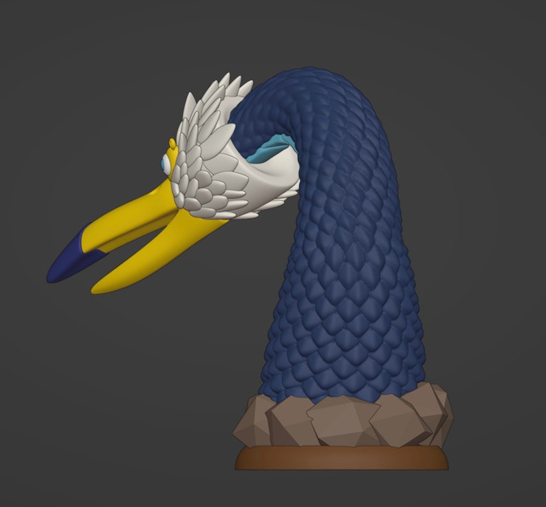 Pikmin Inspired Burrowing Snagret DIGITAL 3D Print STL File Download ...