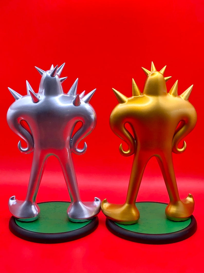 Earthbound/ Mother 2 Inspired Starman Deluxe Final Starman Custom Resin ...