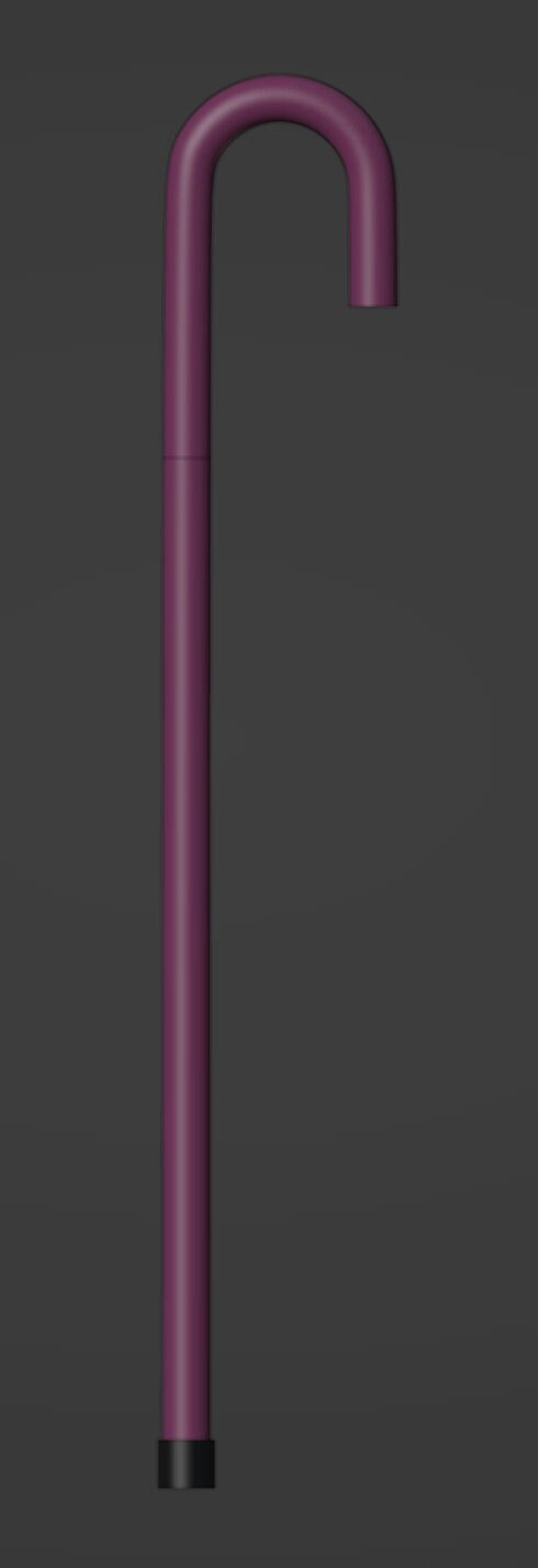 One Piece Inspired Brook Sword Cane DIGITAL STL 3D Print File Download ...