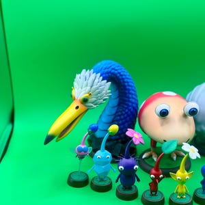 Pikmin Inspired Pikmin+ Creatures Bundle Custom Made Resin Print 3d ...