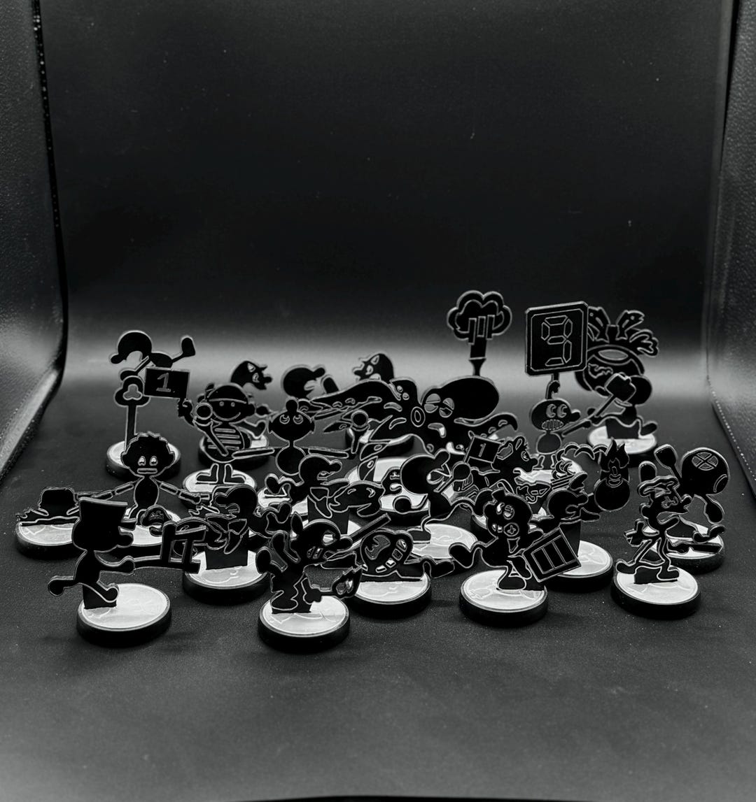 Mr. Game and Watch Gallery FULL BUNDLE Custom Made Resin 3d Print ...