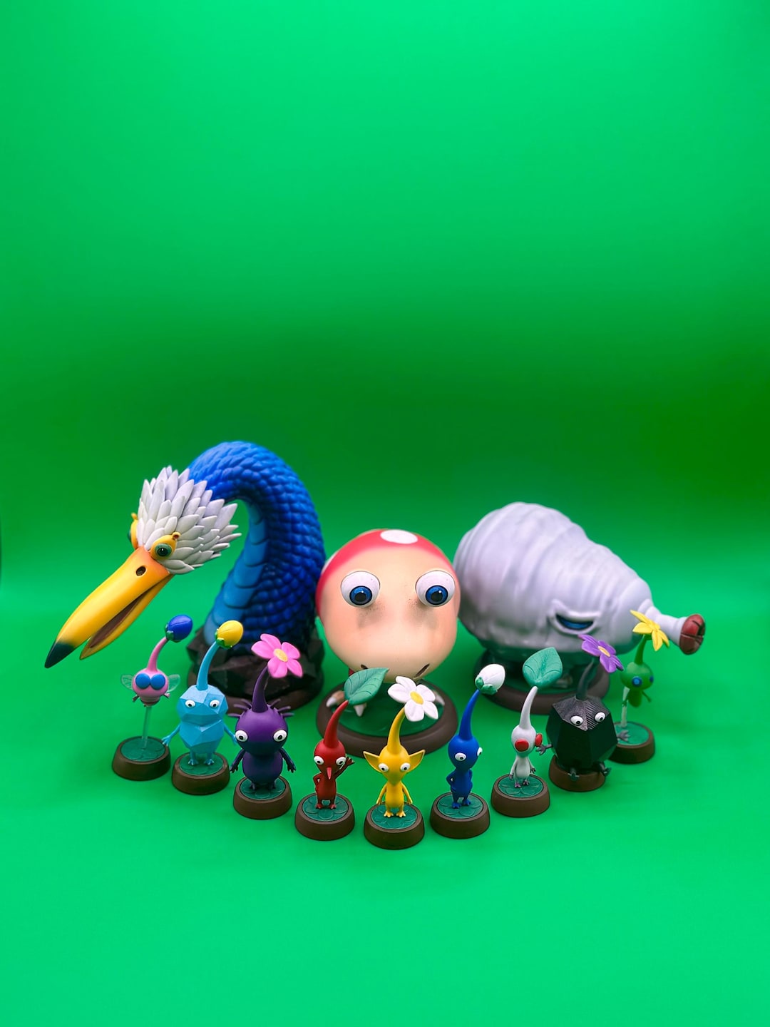 Pikmin Inspired Pikmin+ Creatures Bundle Custom Made Resin Print 3d ...