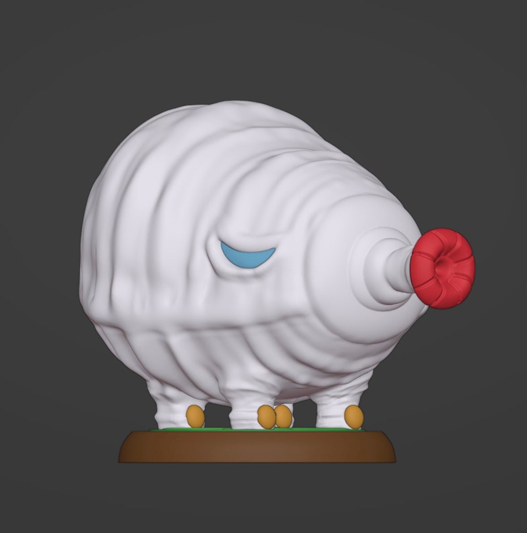 Pikmin Inspired Fiery Blowhole DIGITAL STL 3D Print File Model Download ...