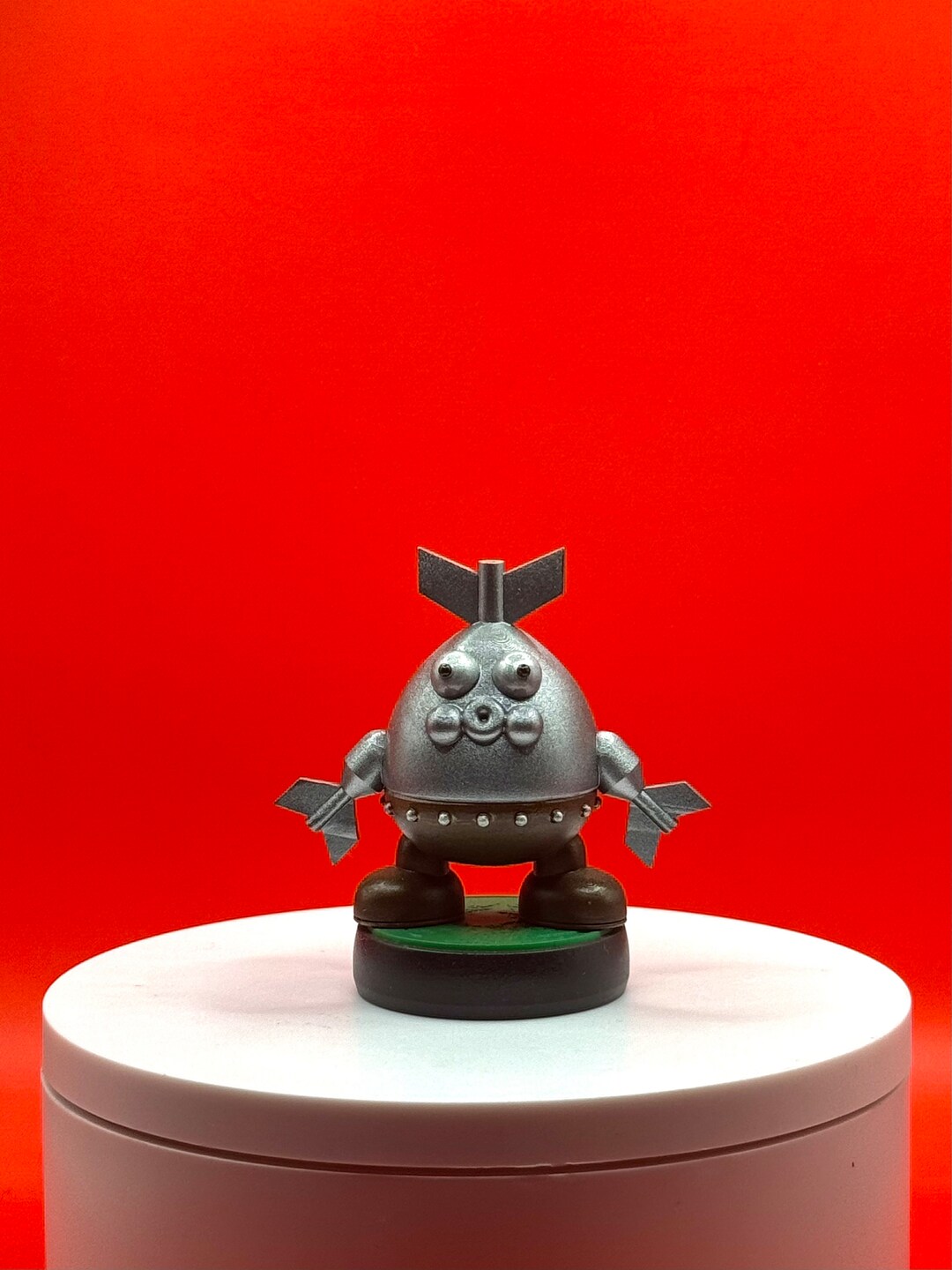 Earthbound Beginnings/ Mother 1 Inspired Bomber Bot Custom Made Resin 3d Print Figure ...