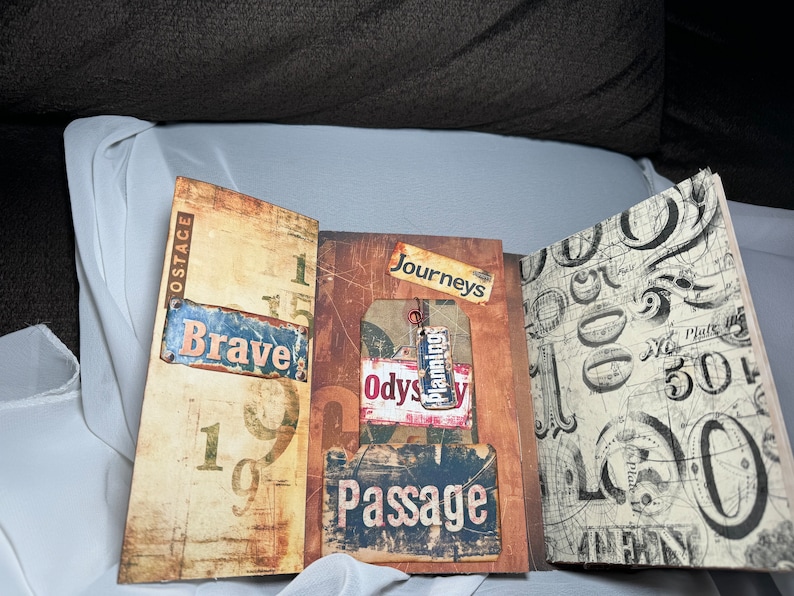 Handmade Grunge Folio, Junk Journal, Ephemera Storage - Etsy
