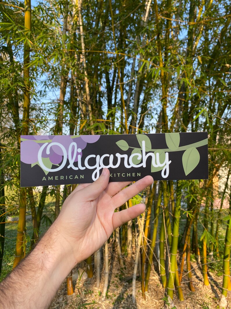Oligarchy Bumper Sticker - Etsy