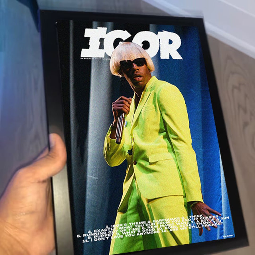 Tyler the Creator 'IGOR' Tracklist Poster Home Deco - Etsy Australia