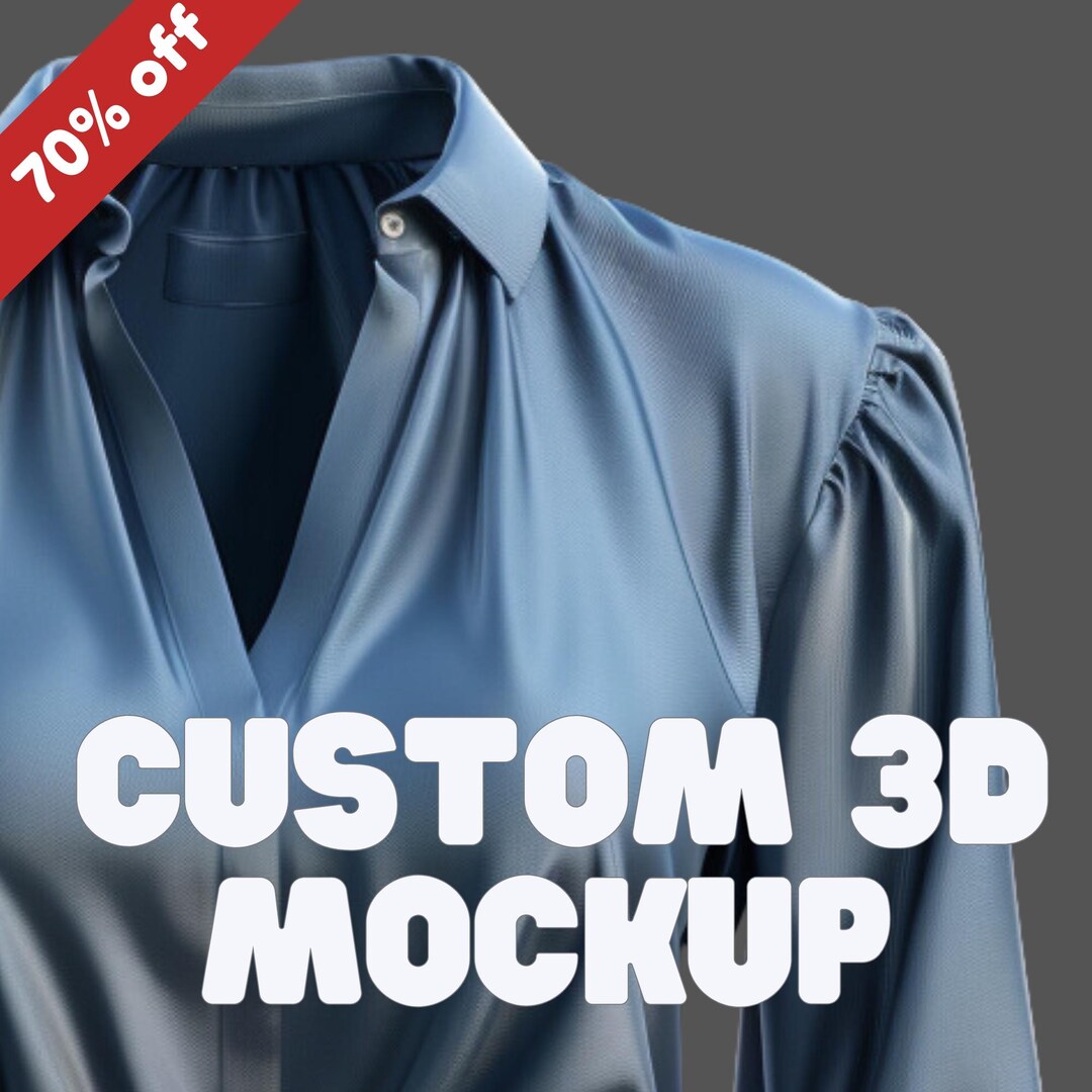 Custom 3D Clothing Mockup, Clo3d Garment Patterns (zprj) - Etsy