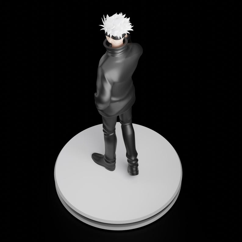 Gojo Satoru Anime 3D Print Model, Multi Color STL File (digital ...