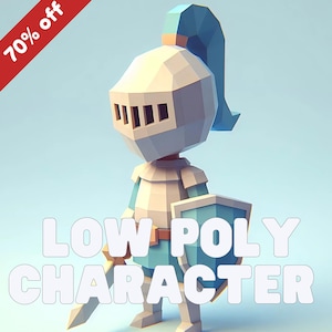 LOW POLY Character Custom 3D Model for Game Assets, Model 3D Printing ...