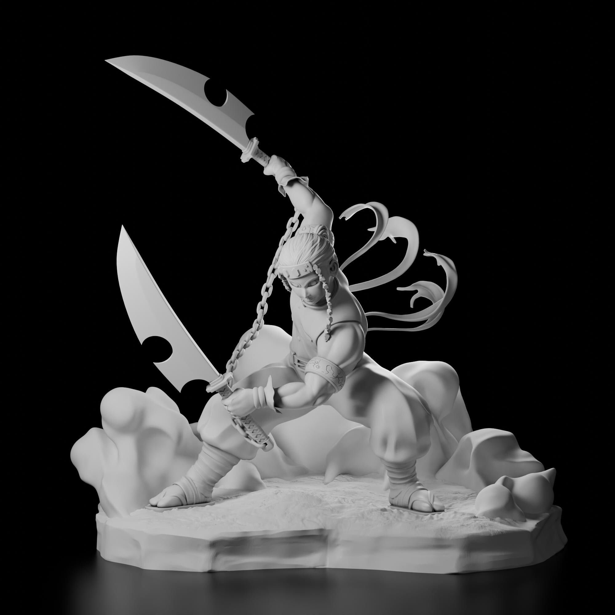 Uzui Tengen, Kimetsu No Yaiba, Digital Files, Ready to Print, Stl File ...
