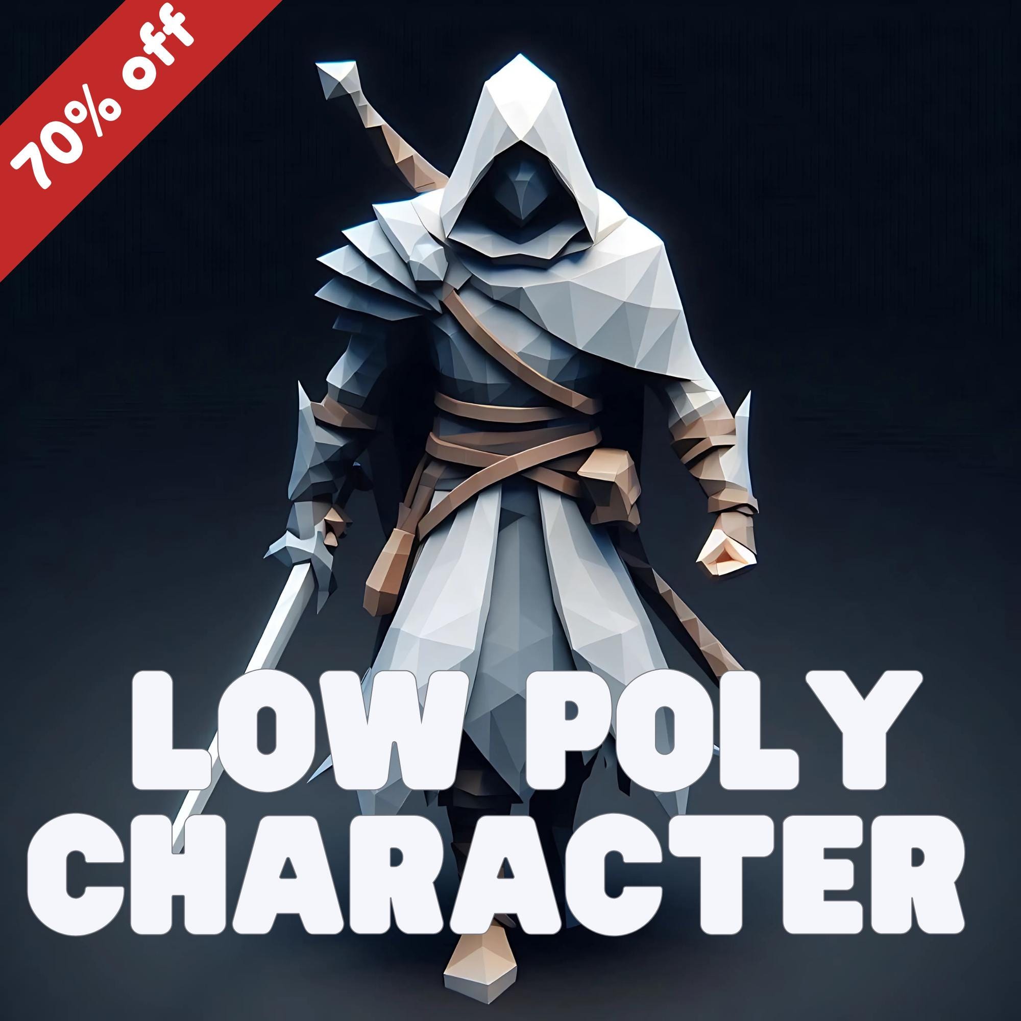 LOW POLY Character Custom 3D Model for Game Assets, Model 3D Printing ...