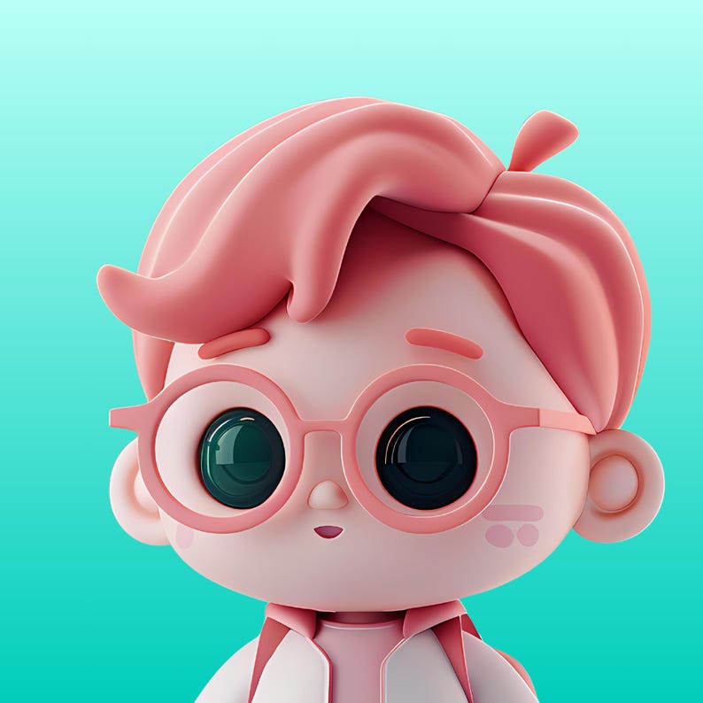 Custom Cute 3d Model, 3D Chibi, 3D Animal, 3D Cartoon, 3D Character ...