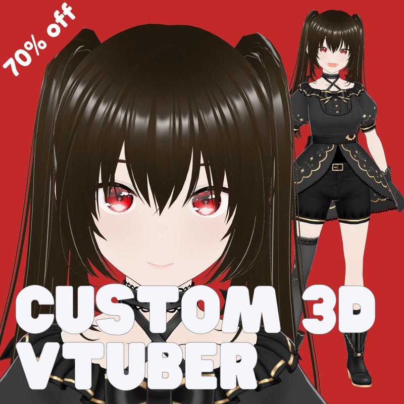 Vseeface Avatars - Etsy