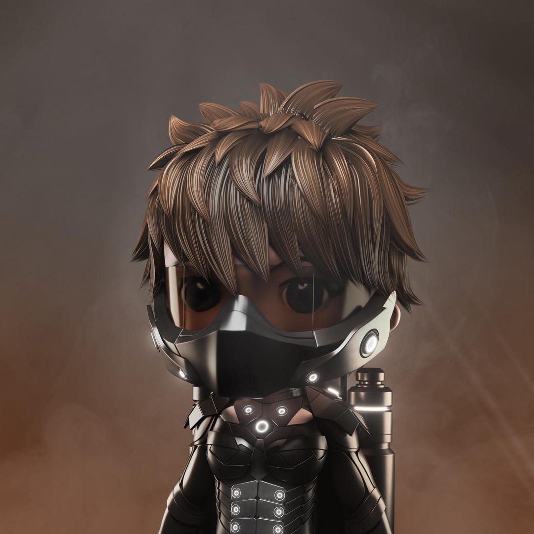 Custom 3D Character Modeling, Game Asset, Rigging, Blender, Render, Sculpt, 3D Model, 3D ...