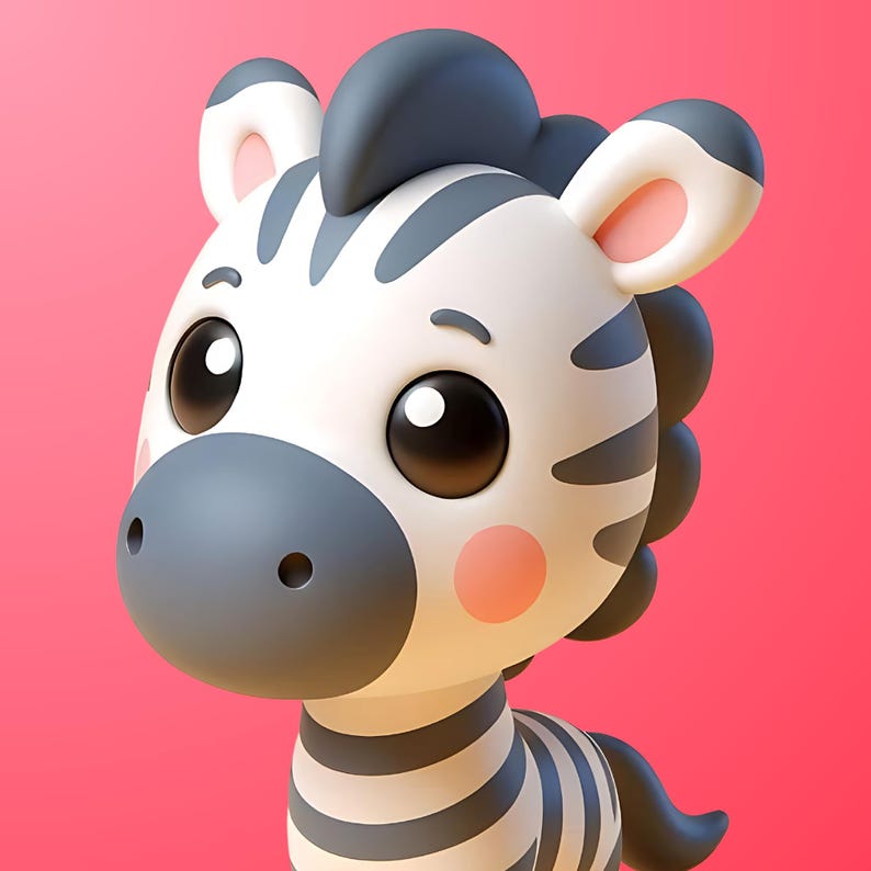 Custom 3D Chibi Character Modeling and Rendering - Etsy