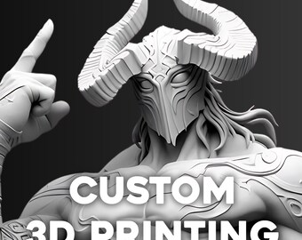 Custom 3D Modeling for 3D Printing STL, Character Sculpting Blender Art ...