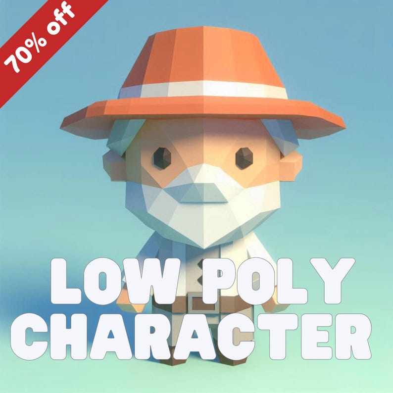 Custom Low Poly 3D Model, Game Asset, 3D Printing - Etsy