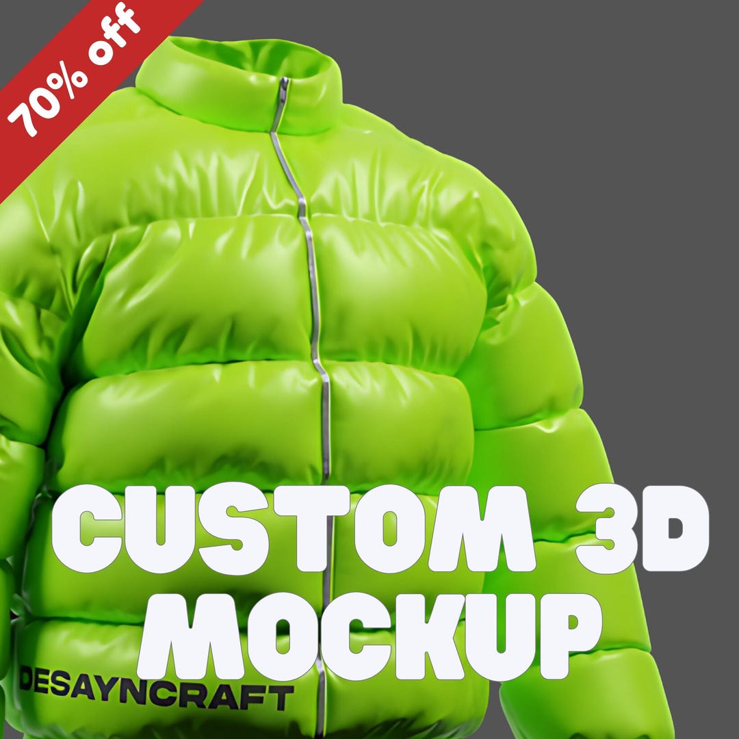 Custom 3D Clothing Mockup, Clo3d Marvelous Designer Garments - Etsy