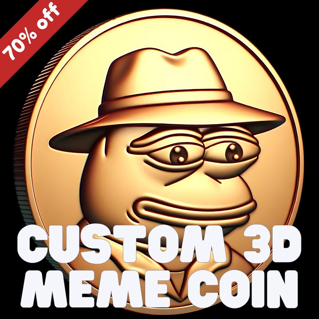 Custom 3D Modeling for Meme Coin, Meme Nft, Printing, 3d Modeling, Nft ...