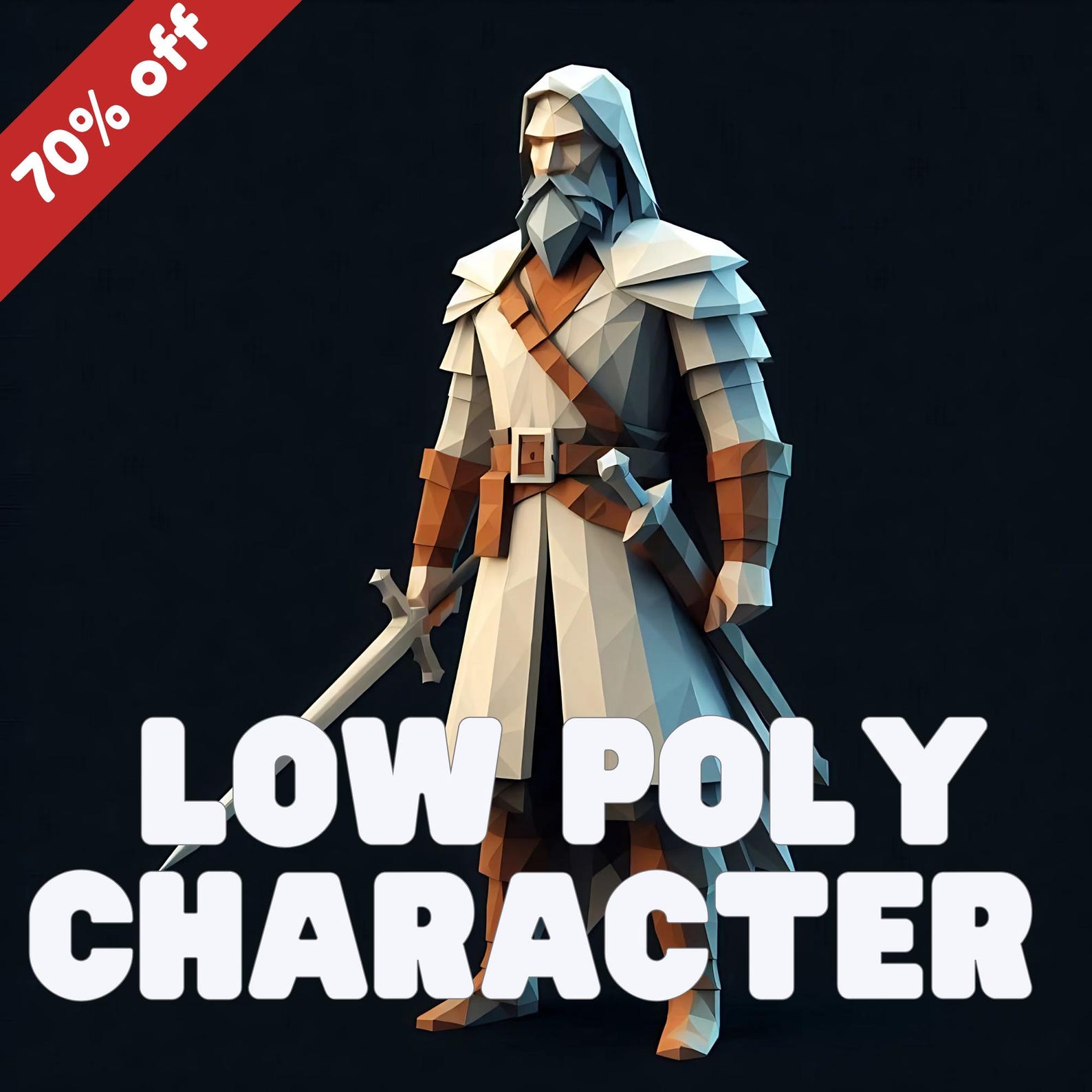 Low Poly Character Custom 3d Model For Game Assets Model 3d Printing Custom 3d Character