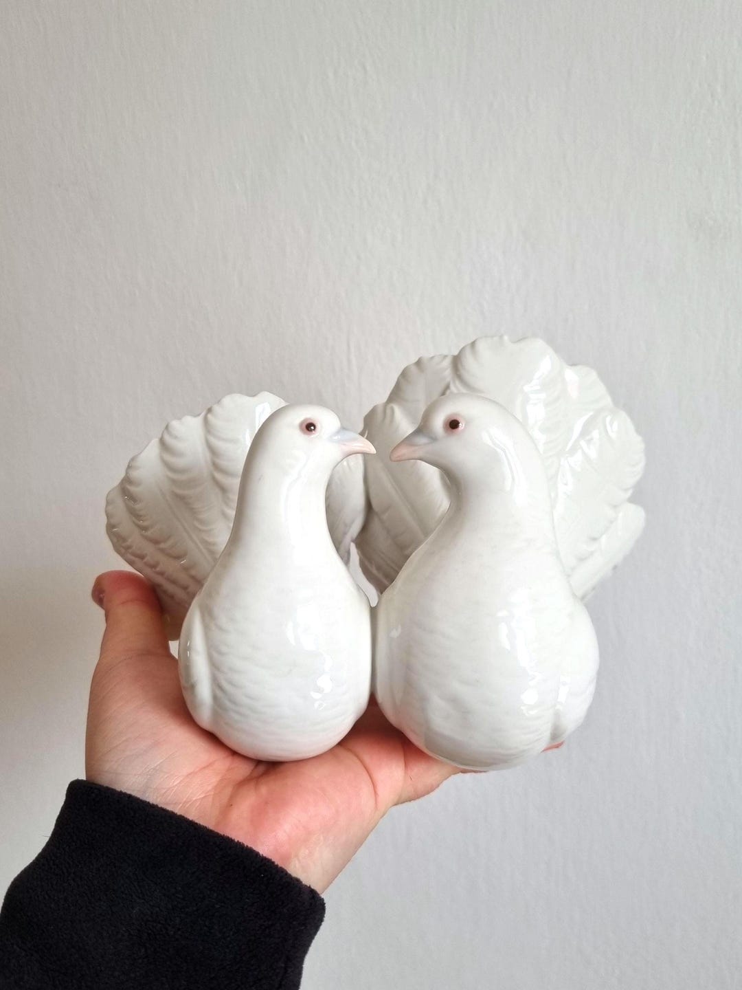 Lladro Porcelain Figurine – Love Doves – Spanish Handmade Collectible ...