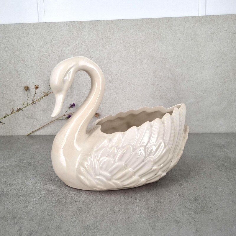 Swan Plant Pot - Etsy Canada