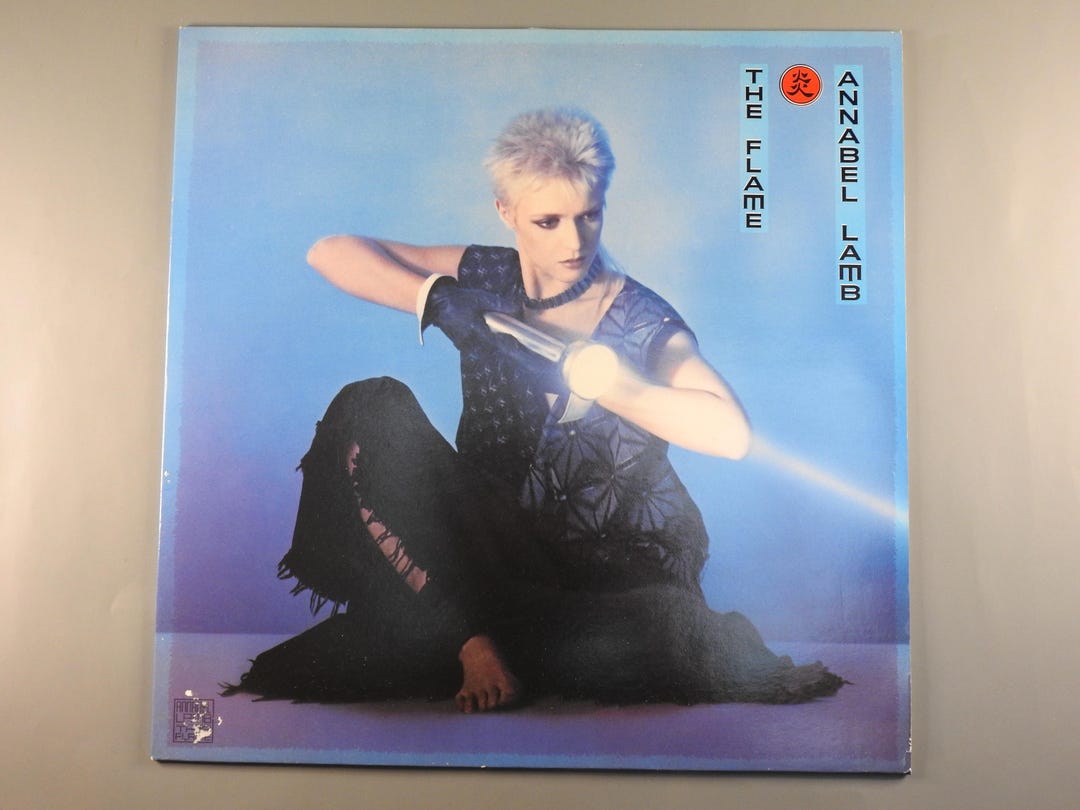 Vintage 1984 Vinyl Album Annabel Lamb 'the Flame' A&M Records AMLX ...