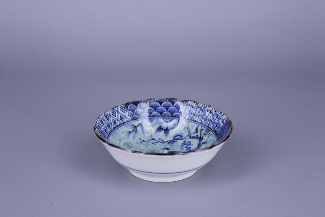 Antique Chinese Xuan Chang Porcelain Bowl - Hand-painted Blue and White ...
