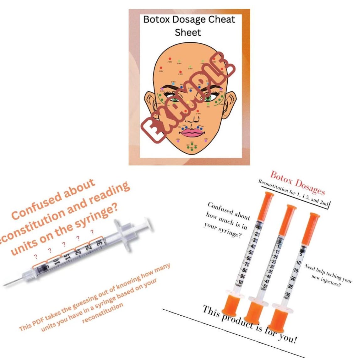 Neurotoxin Injection Guide Bundle: Botox Placement, Reconstitution, and ...