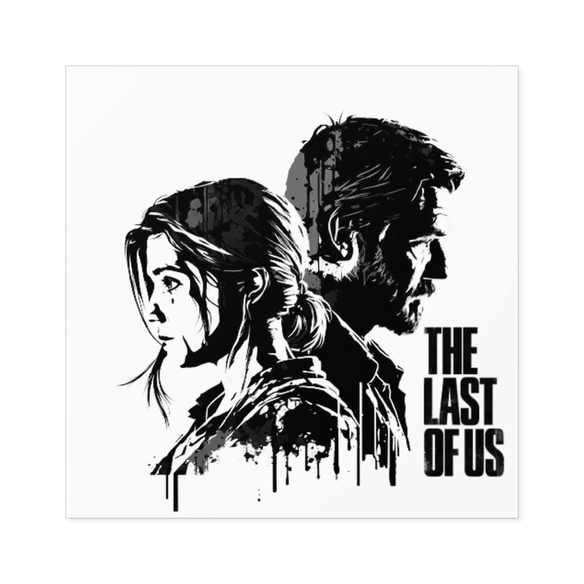 The Last of Us Sticker for Laptop Sticker Gamer Ellie and Joel Sticker ...