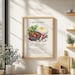 Ghormeh Sabzi Watercolor Art Print: Persian Food Recipe (digital ...