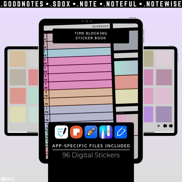 Planner Time Stickers - Etsy