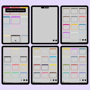 Browser Window Picture Frame Digital Stickers for Goodnotes Samsung ...