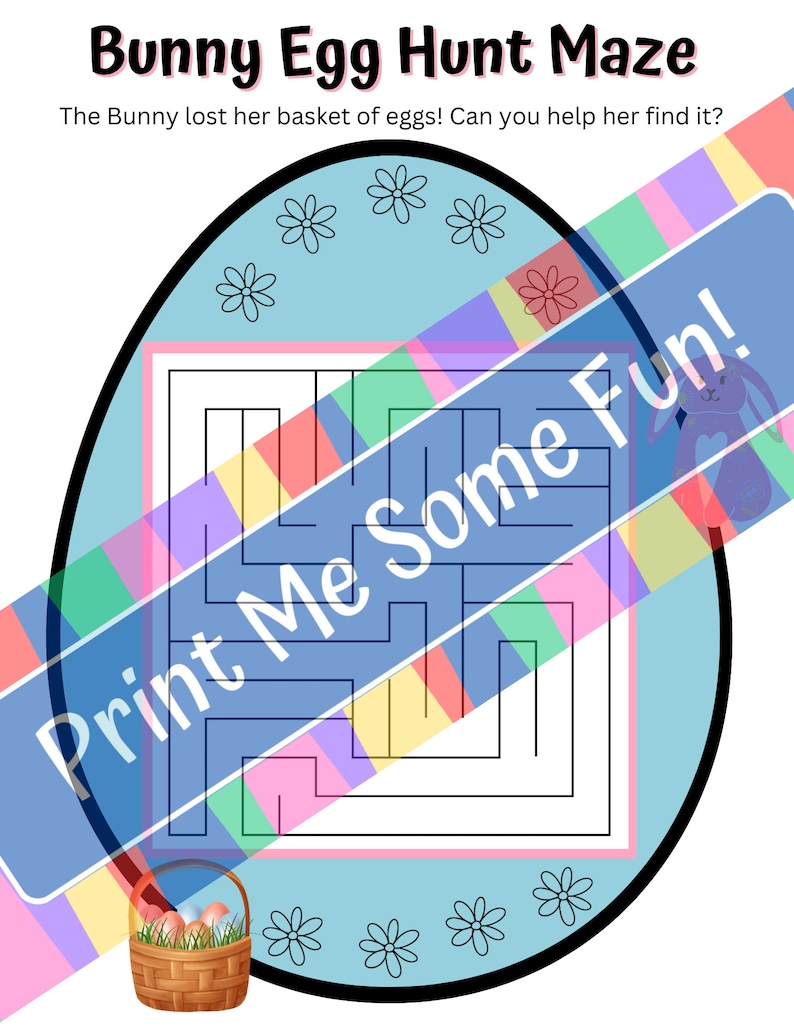 Easter Printable Activity Pack - Etsy