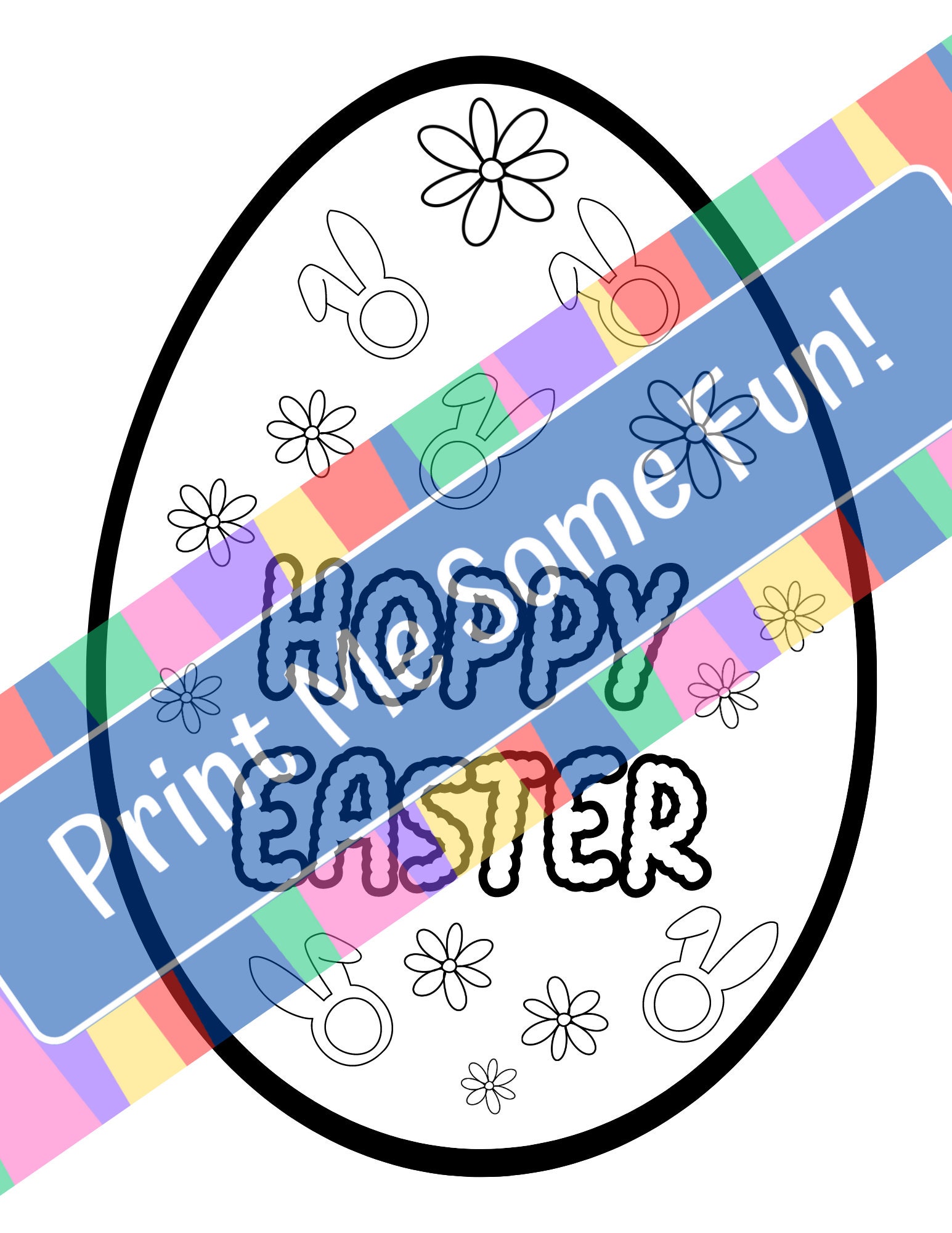 Easter Printable Activity Pack - Etsy