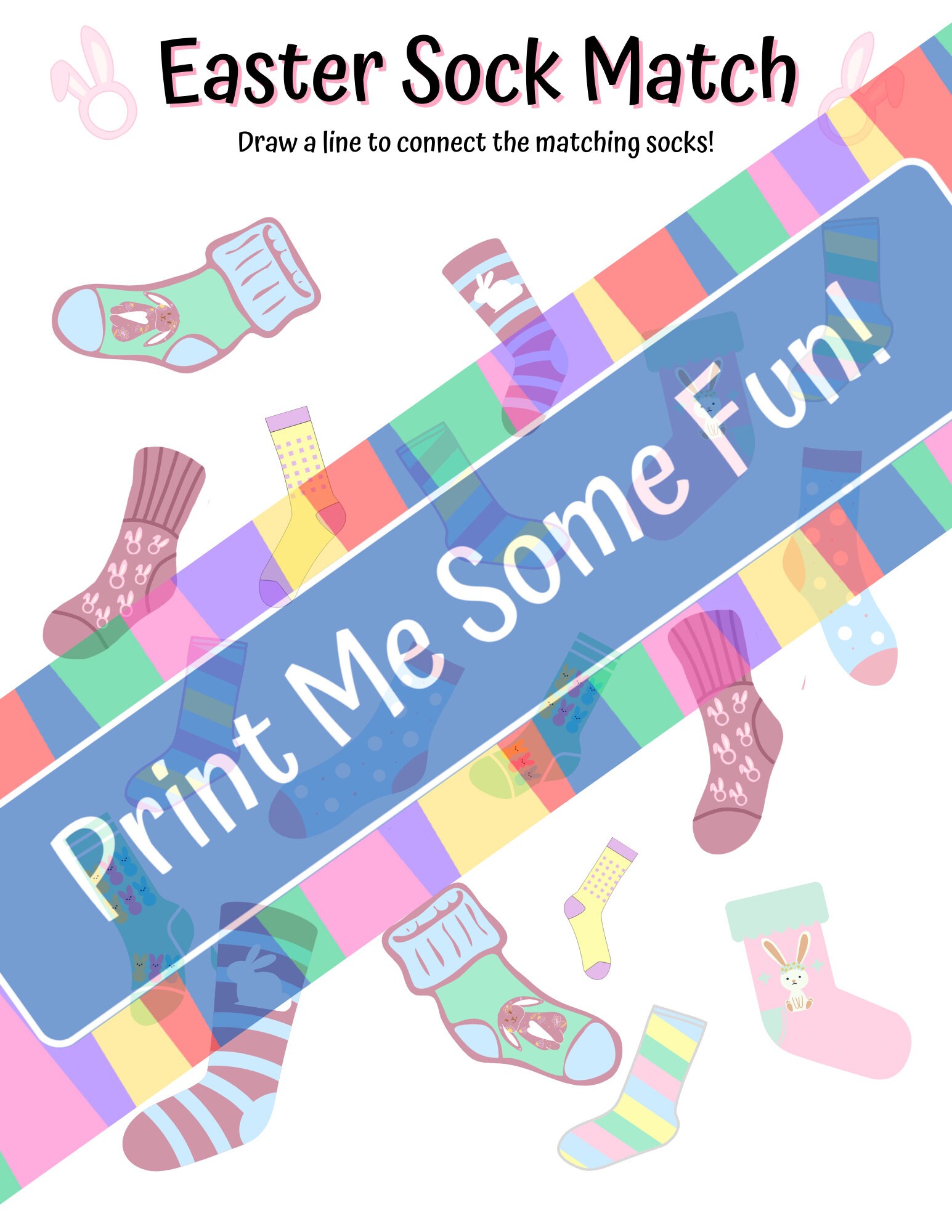 Easter Printable Activity Pack - Etsy