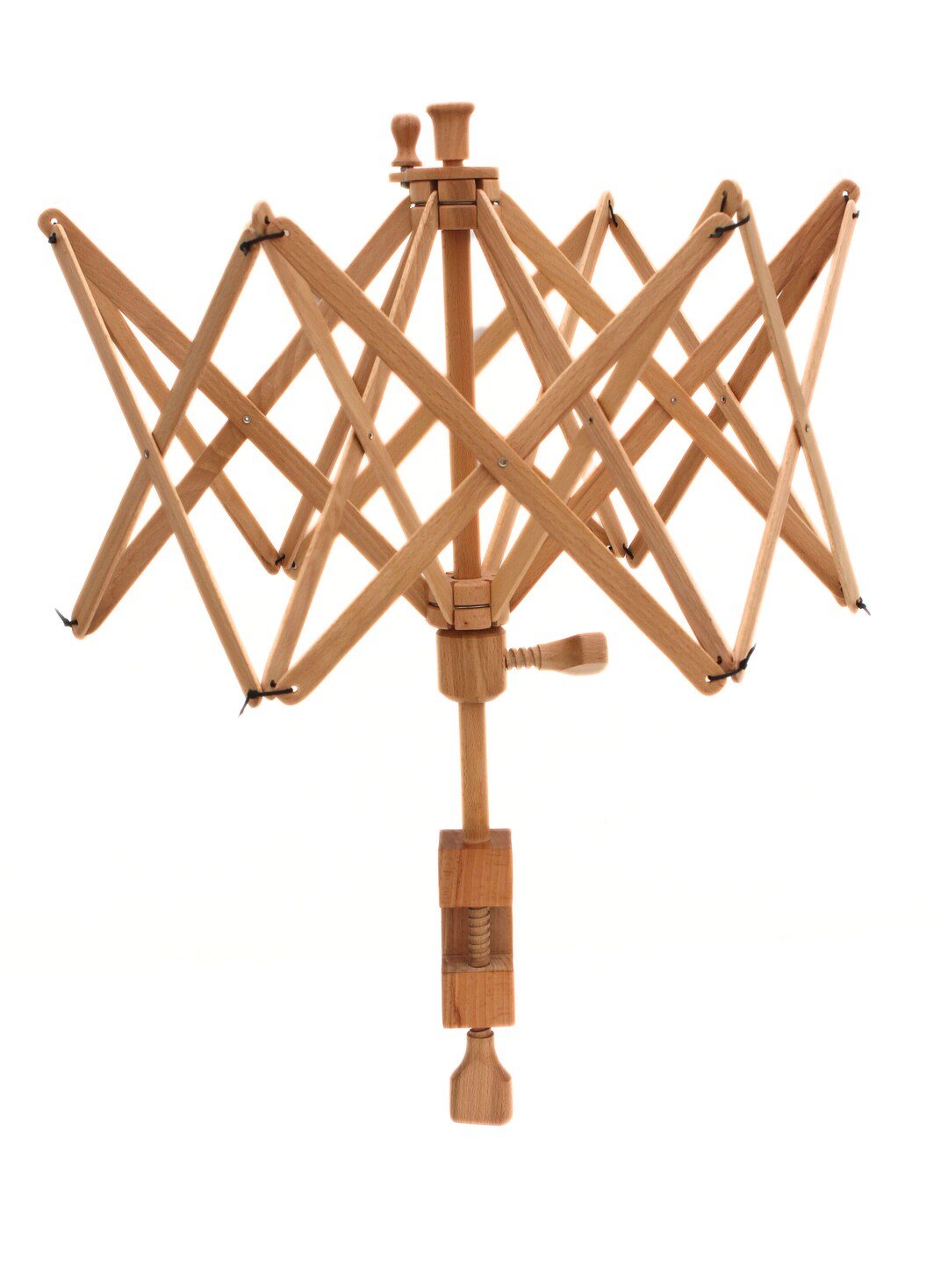 WOODEN SWIFTS Yarn Winder Umbrella Made in Folding Umbrella Swift to ...