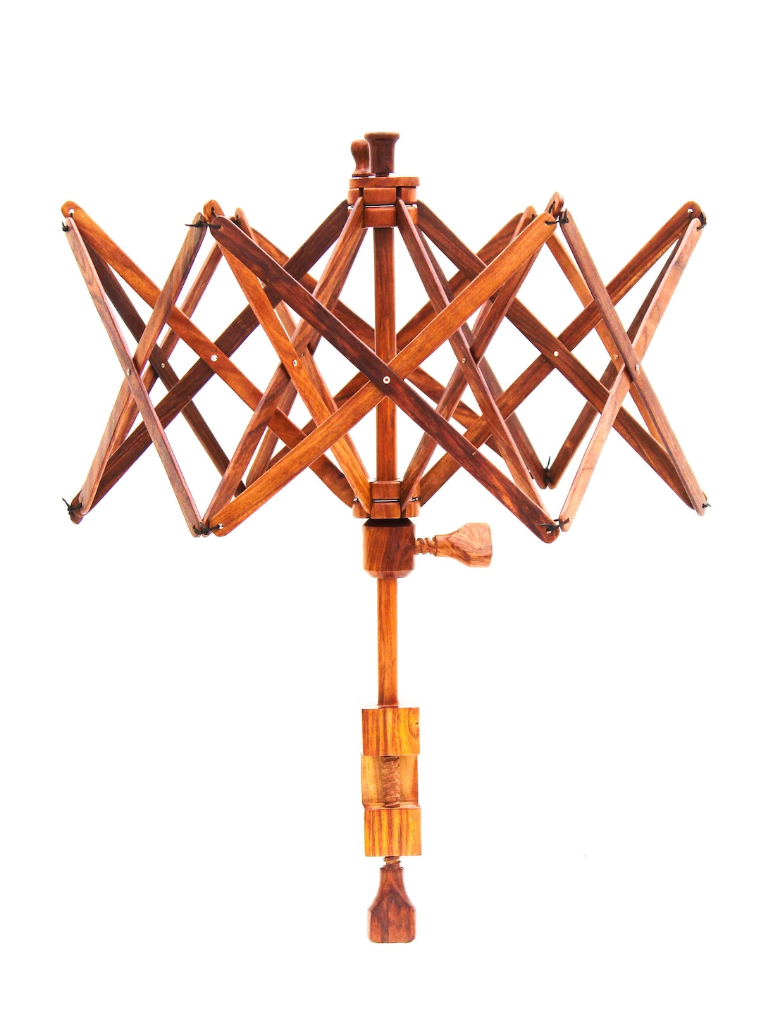 WOODEN SWIFTS Yarn Winder Umbrella Made in Folding Umbrella Swift to ...