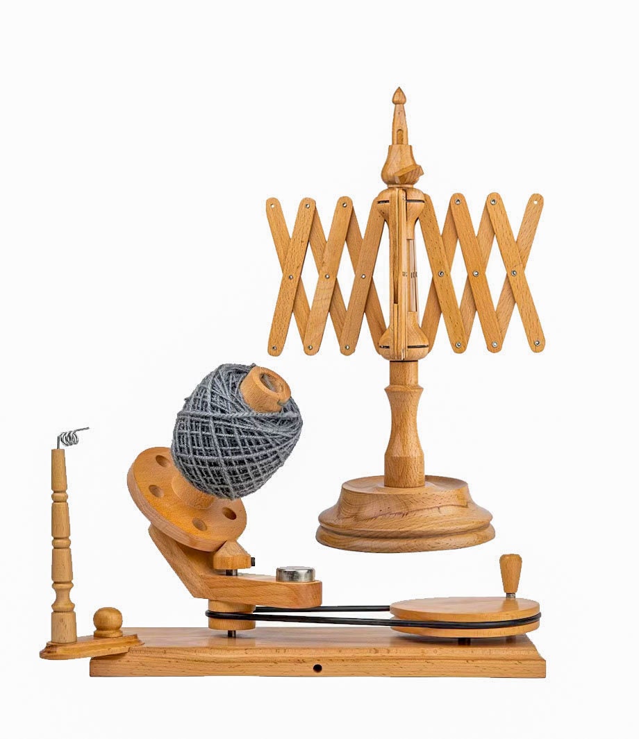 ROSEWOOD YARN WINDER , Yarn Ball Winder , Yarn Swift , Wooden Yarn ...
