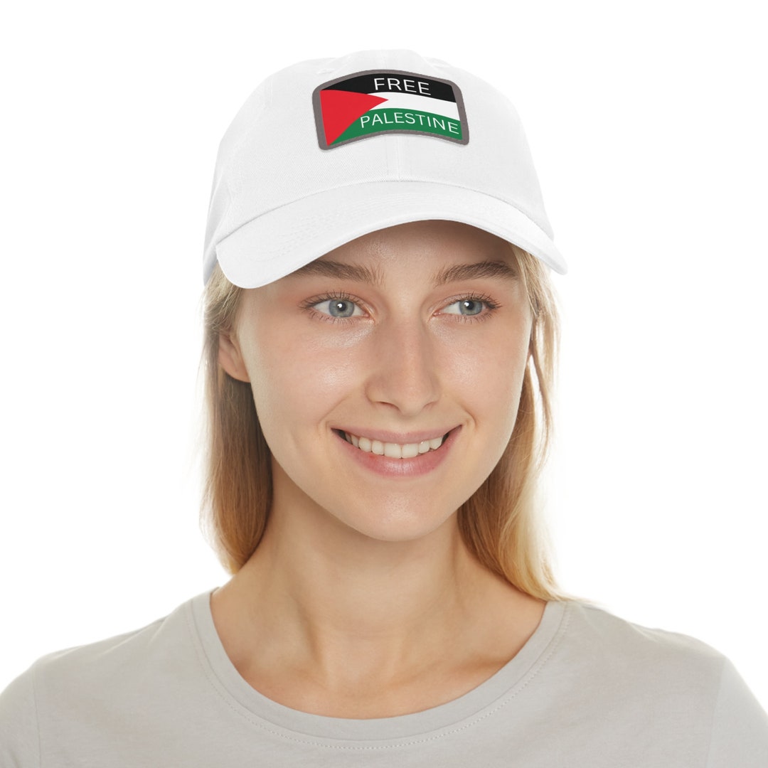 FREE PALESTINE Hat With Leather Patch One Size Free USA Shipping - Etsy