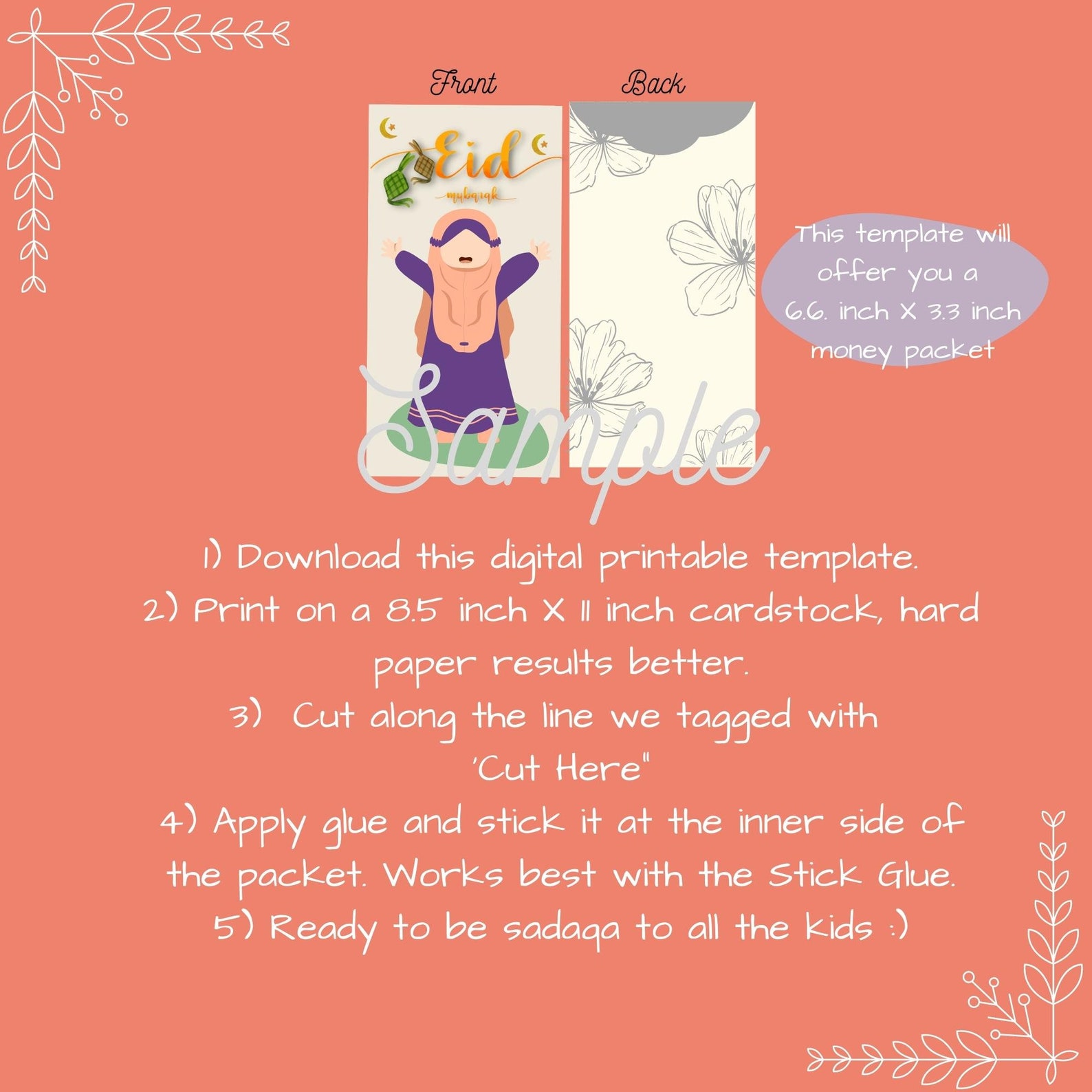 Eid Money Packets Sampul Duit Raya Cute Kids Designs Eid Mubarak Eid ...