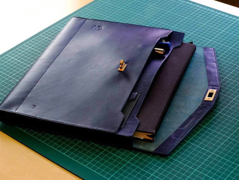 MacBook Briefcase, Documents Bag - Unique Hand-stitched & Premium ...