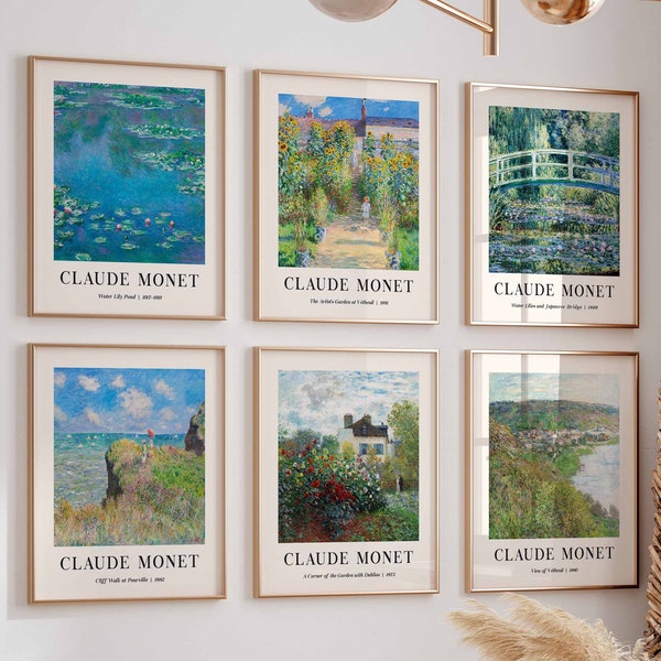 Monet Print - Etsy