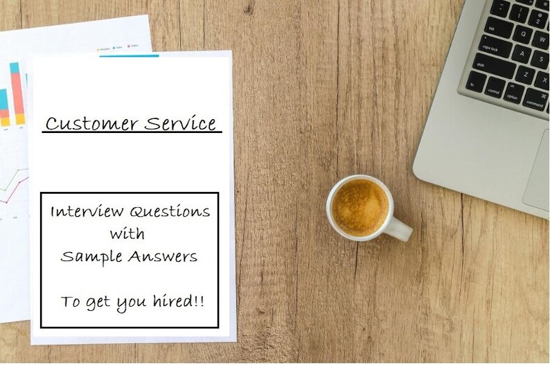 Customer Service | Job Interview Questions Template With Sample Answers ...