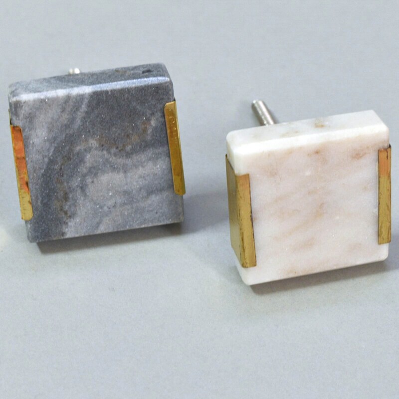 Stone Drawer Pulls - Etsy