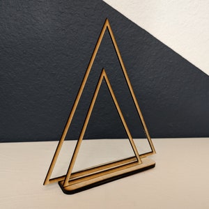 Double Triangle Centerpiece Digital File Download in Vector File Format ...