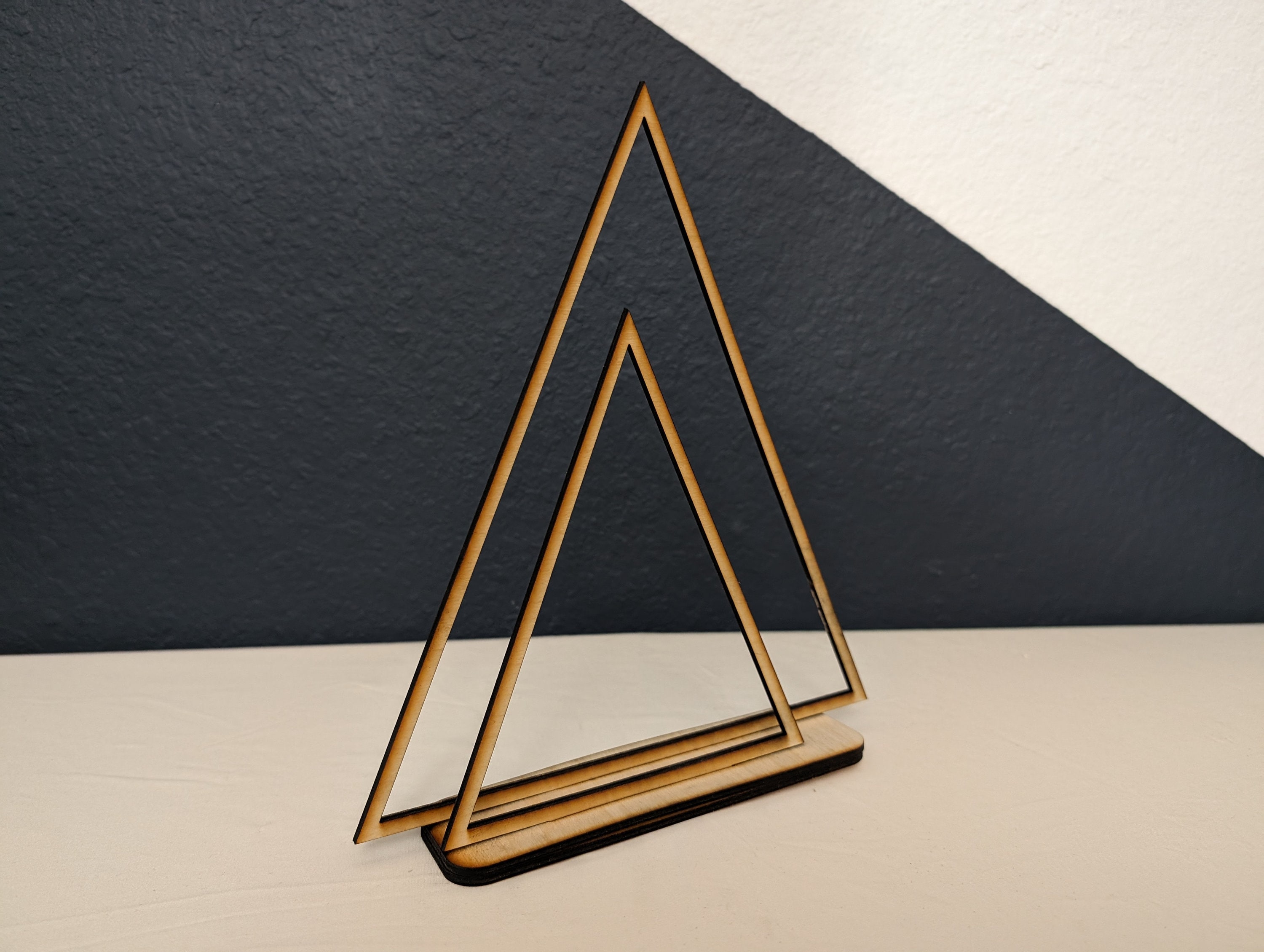 Double Triangle Centerpiece Digital File Download in Vector File Format ...