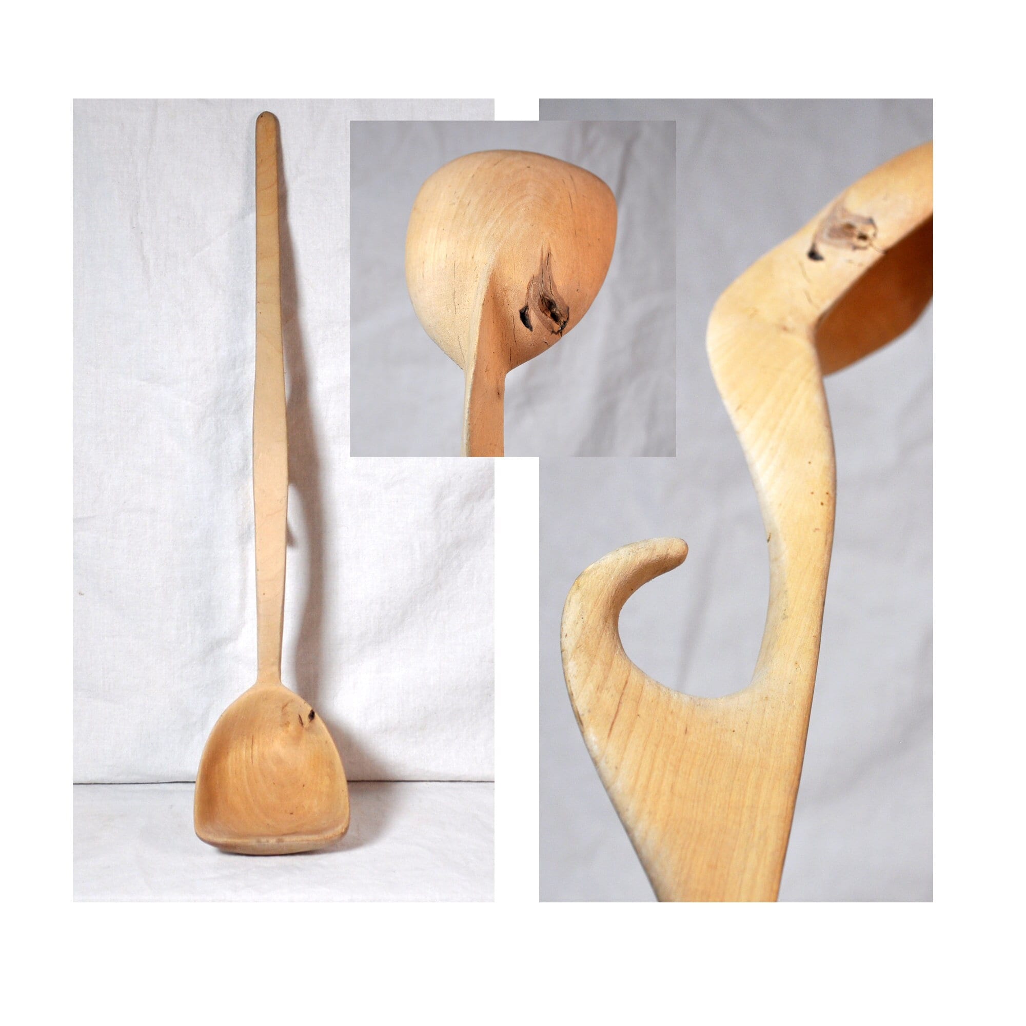 Swedish Antiques Wooden Spoon Wall Decor Antique Spoon Old Spoon DIY ...